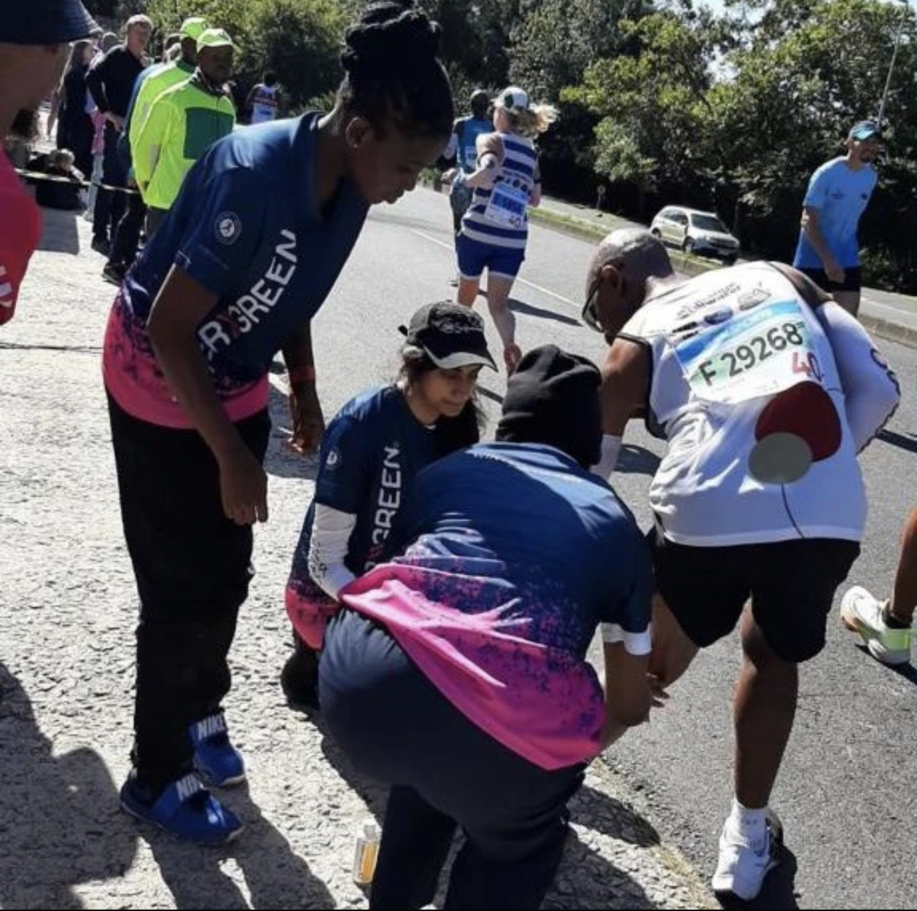 Hands of Healing: Physiotherapy Students Support Two Oceans Marathon ...